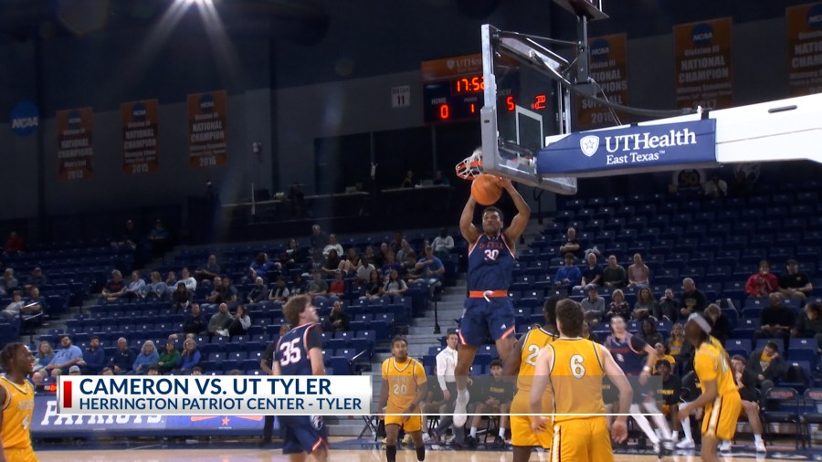 UT Tyler Patriots knock off Cameron 62-56, ending three-game losing streak