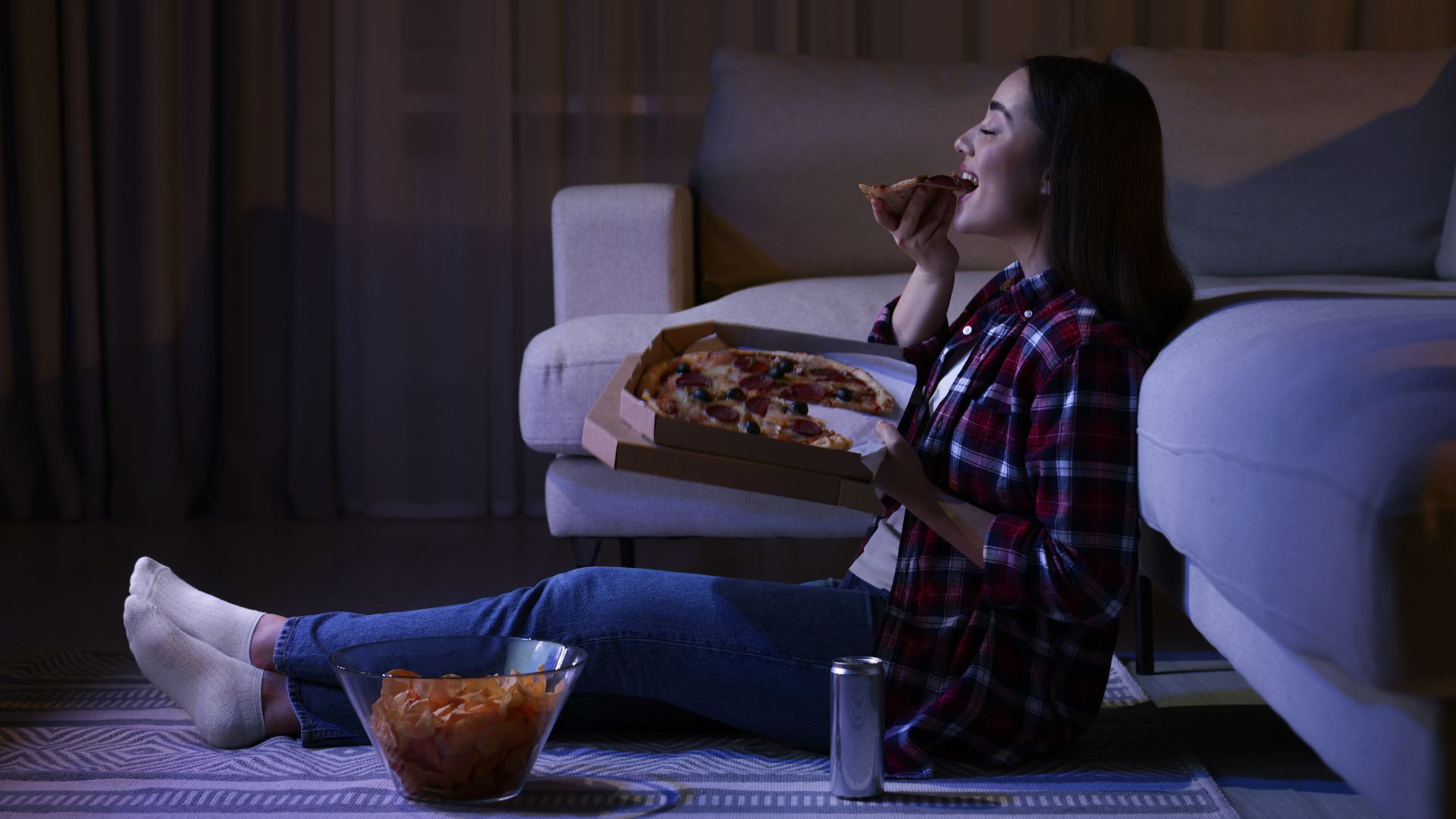 Meals people prefer when eating alone at home