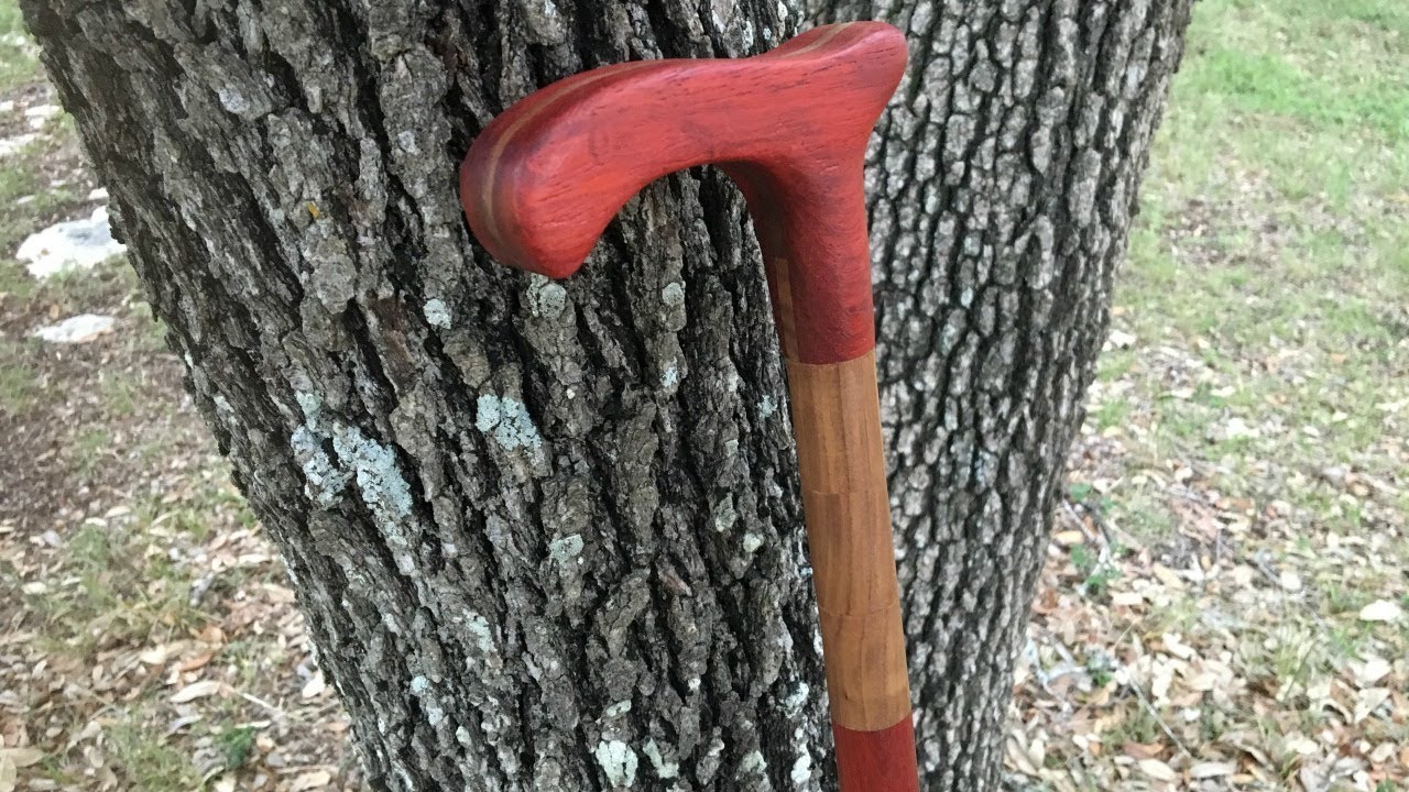 How to make a walking cane without a lathe