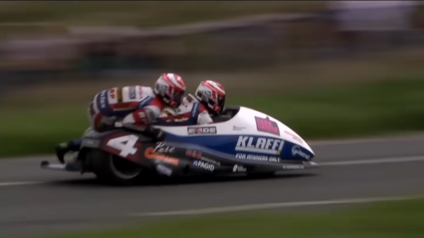 How two people control this 160 MPH car