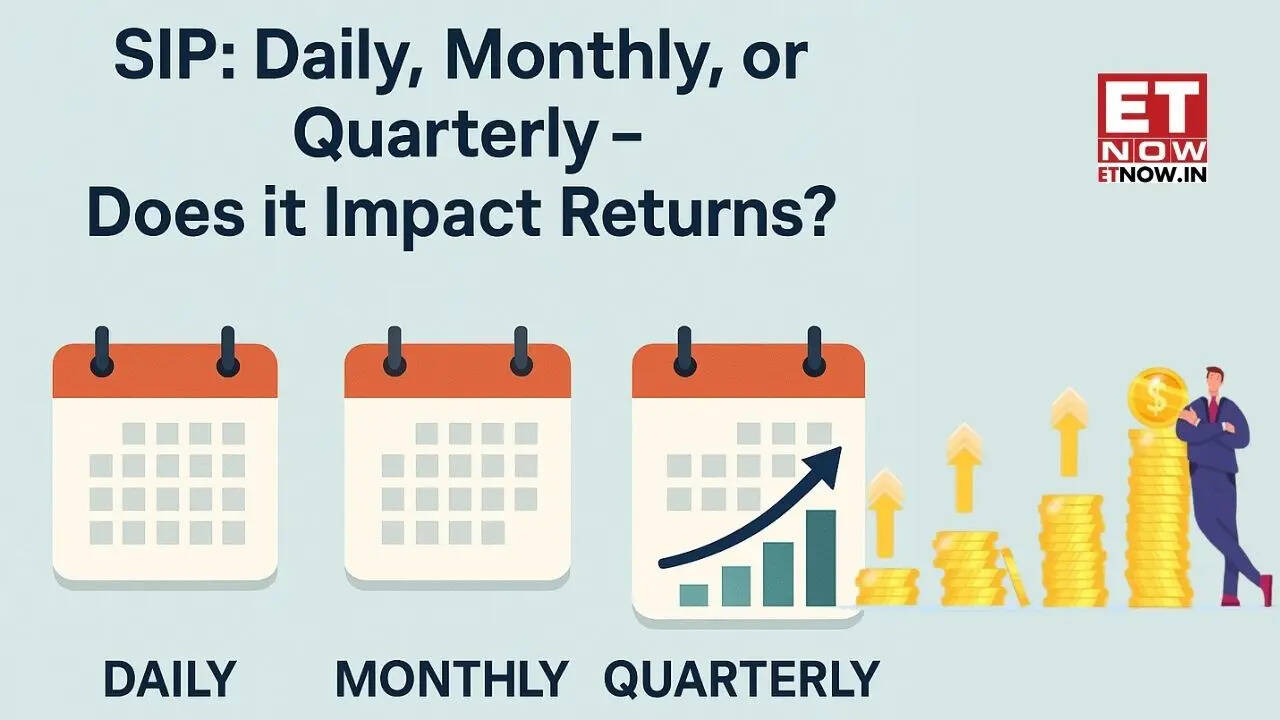 Daily vs monthly vs quarterly SIP: Does SIP timing frequency really ...