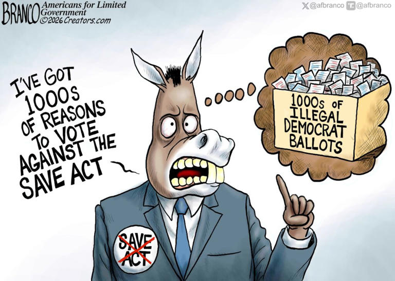 The latest syndicated political cartoons (2/13)