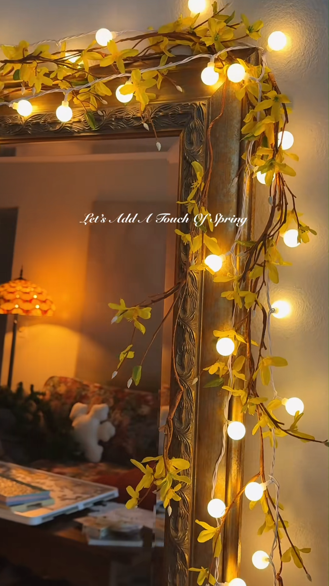 How I styled my space while waiting for my plants to grow