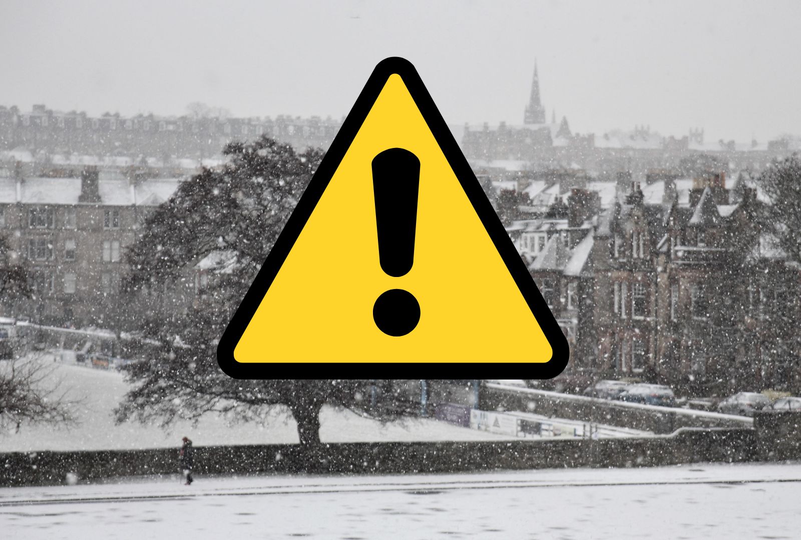 New snow and ice warning issued for Edinburgh - when snow is forecast ...