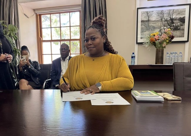 MK Party shake-up: Mmabatho Mokoena-Zondi appointed chief whip as Brian ...