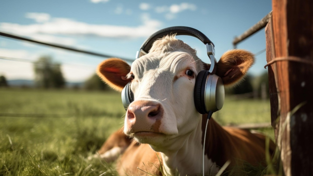 Study finds how music affects cow behavior and welfare