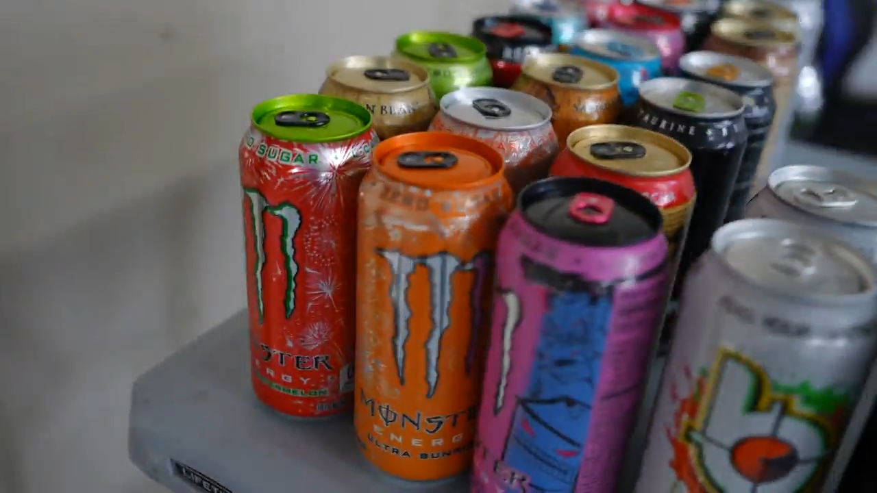 I mixed every energy drink into one cup