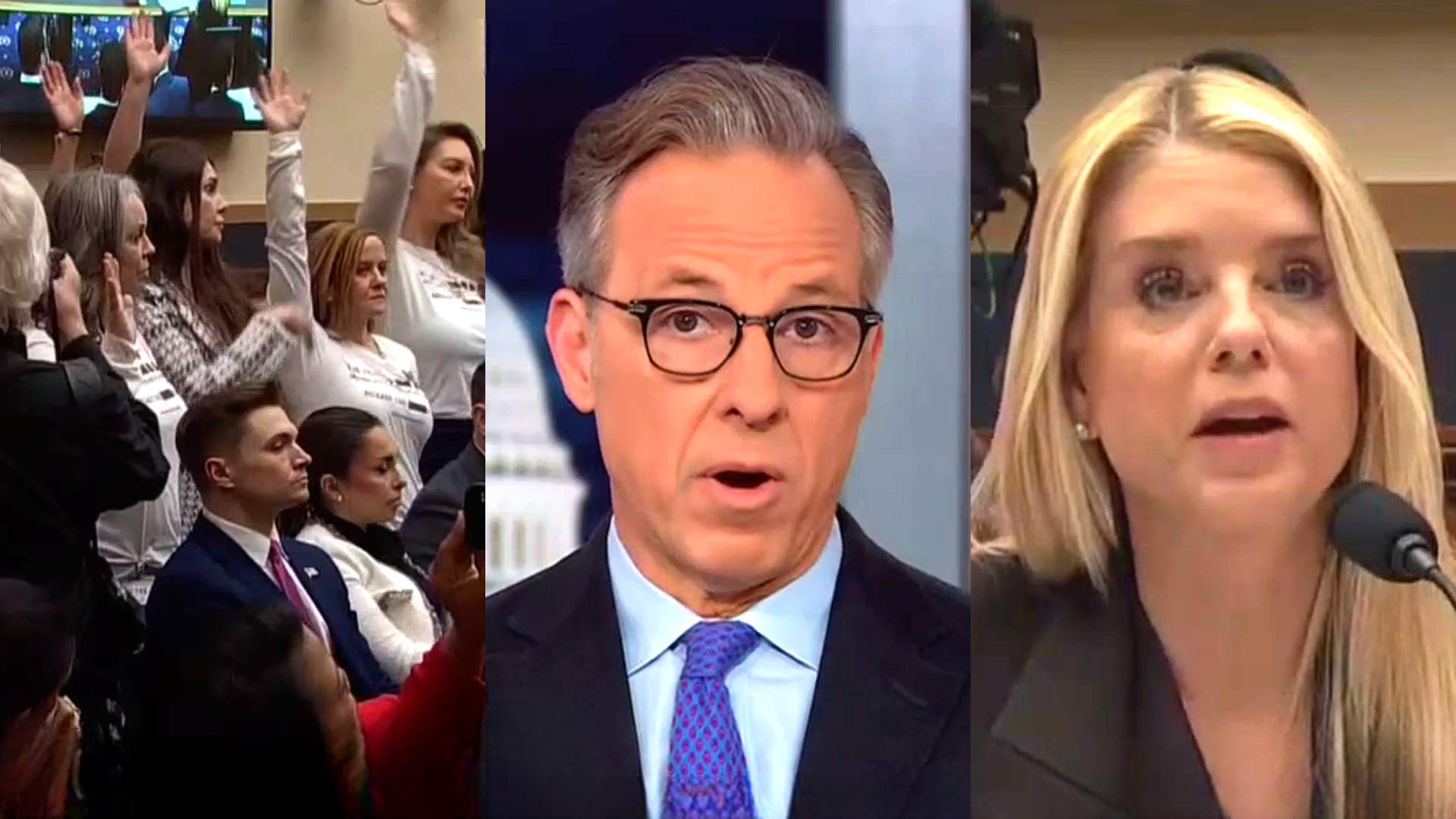 CNN’s Jake Tapper hammers Trump AG Bondi over trainwreck hearing antics ...