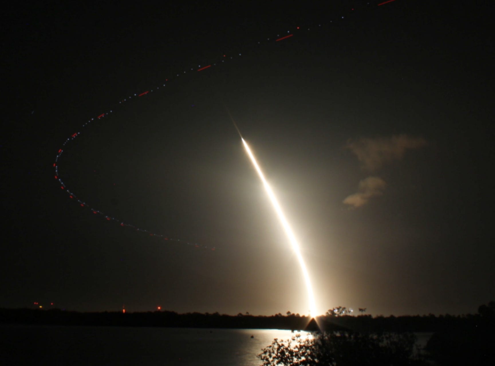 NASA SpaceX Crew-12 rocket launch in Florida visible in these states