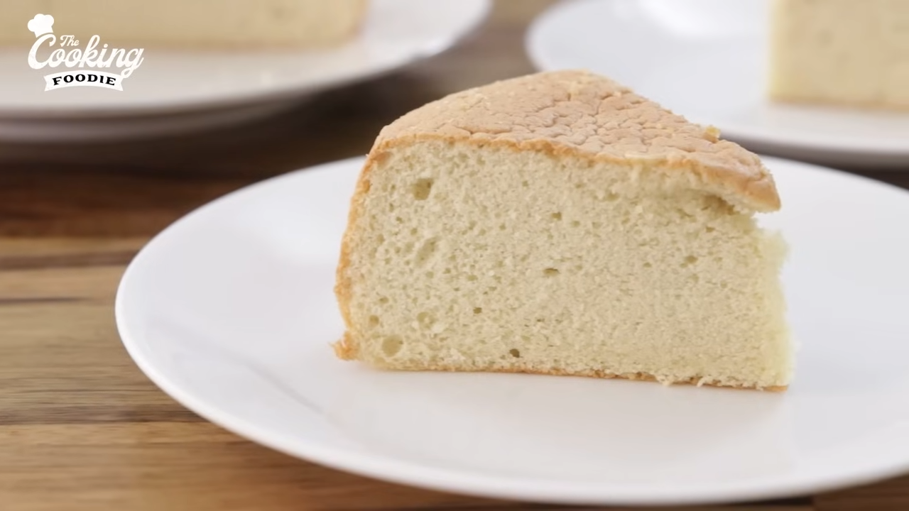 No fancy skills needed, a soft vanilla sponge cake for beginners
