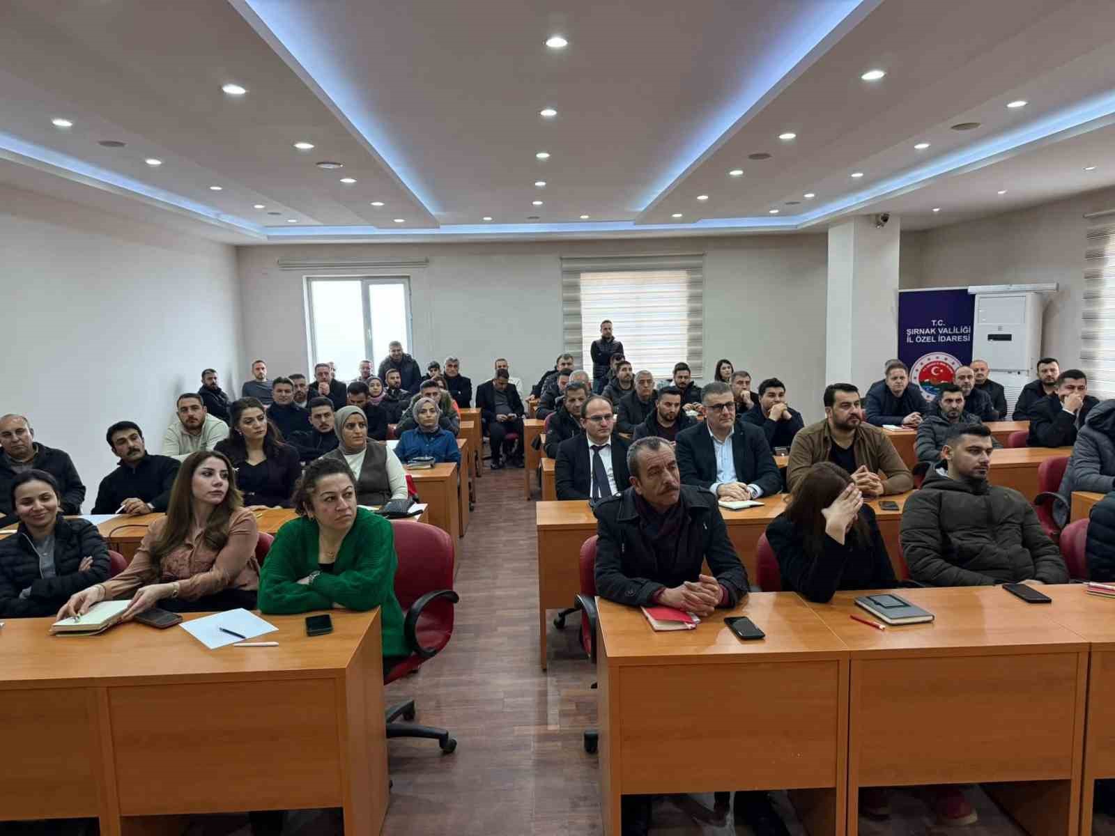 Şırnak’ta kamu alımlarında yeni dönem, mevzuat eğitimiyle hata payı ...