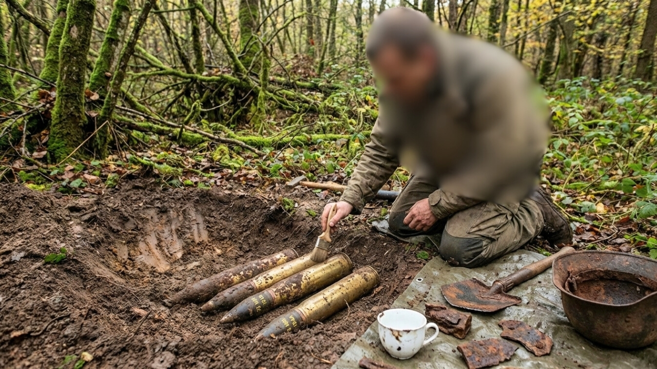 American anti-tank ammunition discovered at remote World War Two dump site