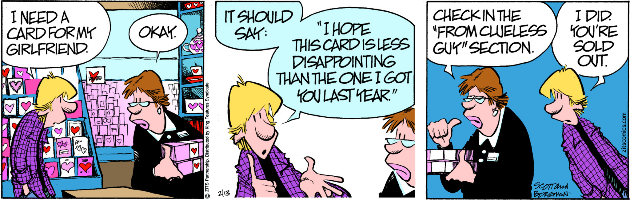 Zits by Jerry Scott and Jim Borgman