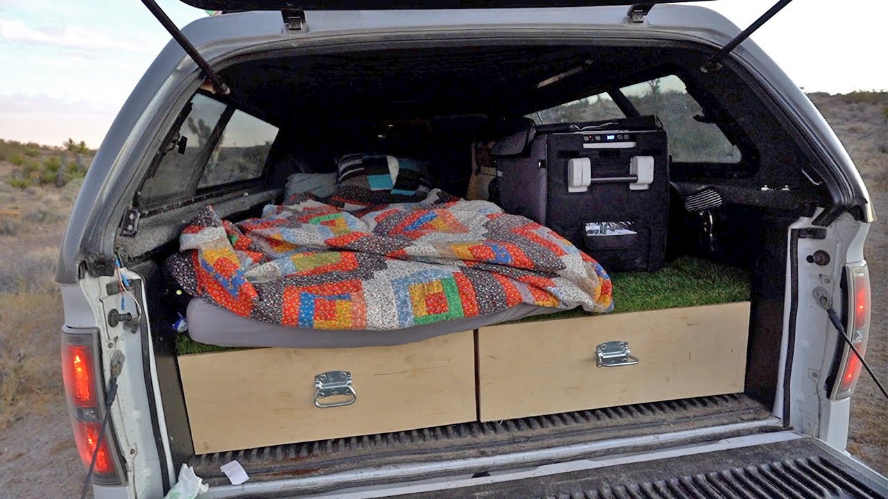 Living in my truck: My F-150 truck camping setup update