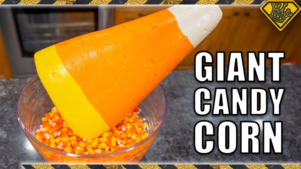 Making a monster candy corn