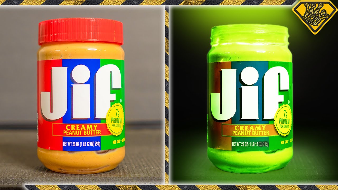 Testing viral TikToks: Does peanut butter glow?