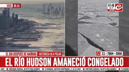 Imponente nevada en la ciudad de Nueva York congeló completamente el ...