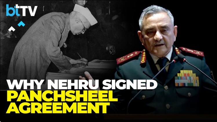 Why Nehru backed Panchsheel agreement with China: CDS Anil Chauhan ...
