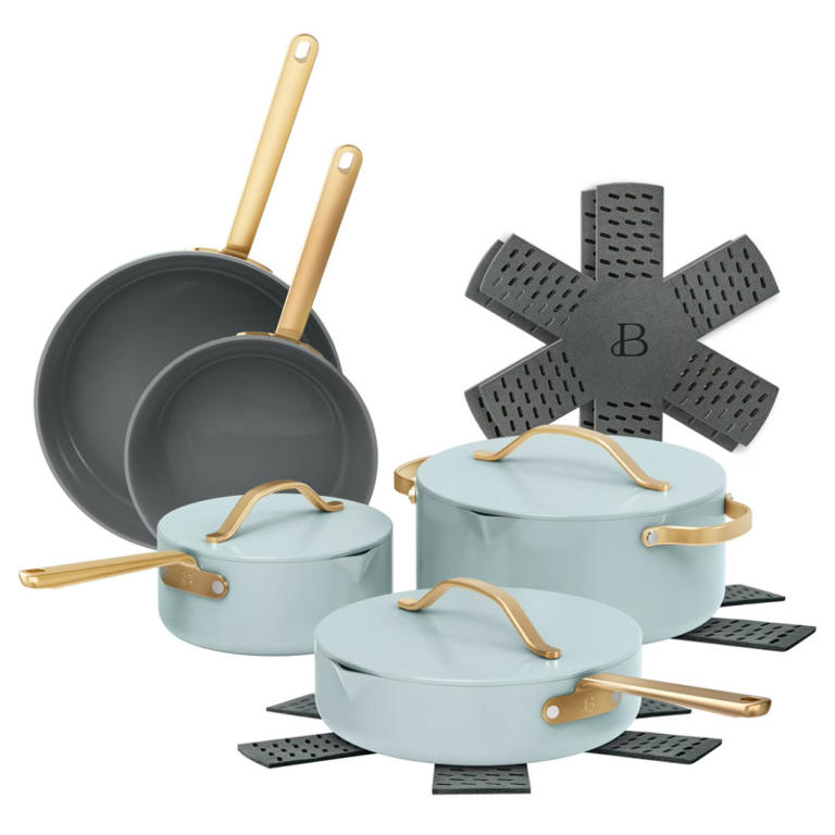 Drew Barrymore's 12-piece nonstick cookware set is now just $119 at Walmart