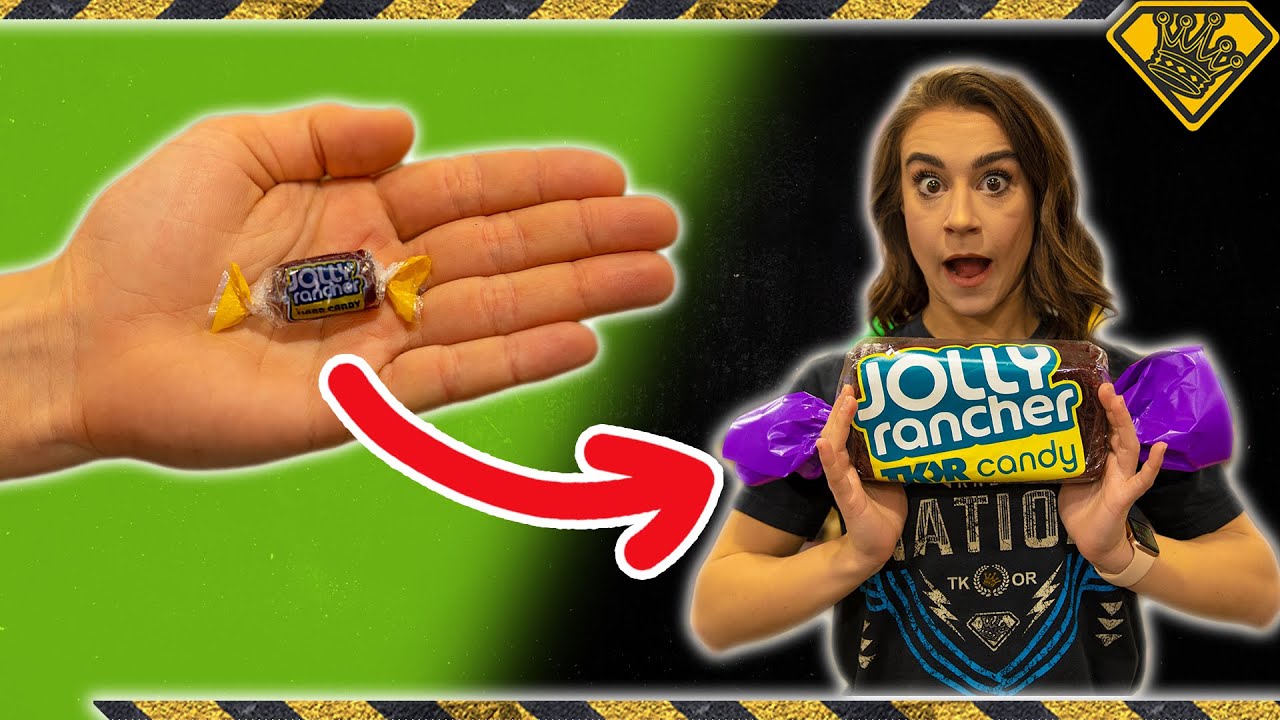 We made the world's largest Jolly Rancher candy