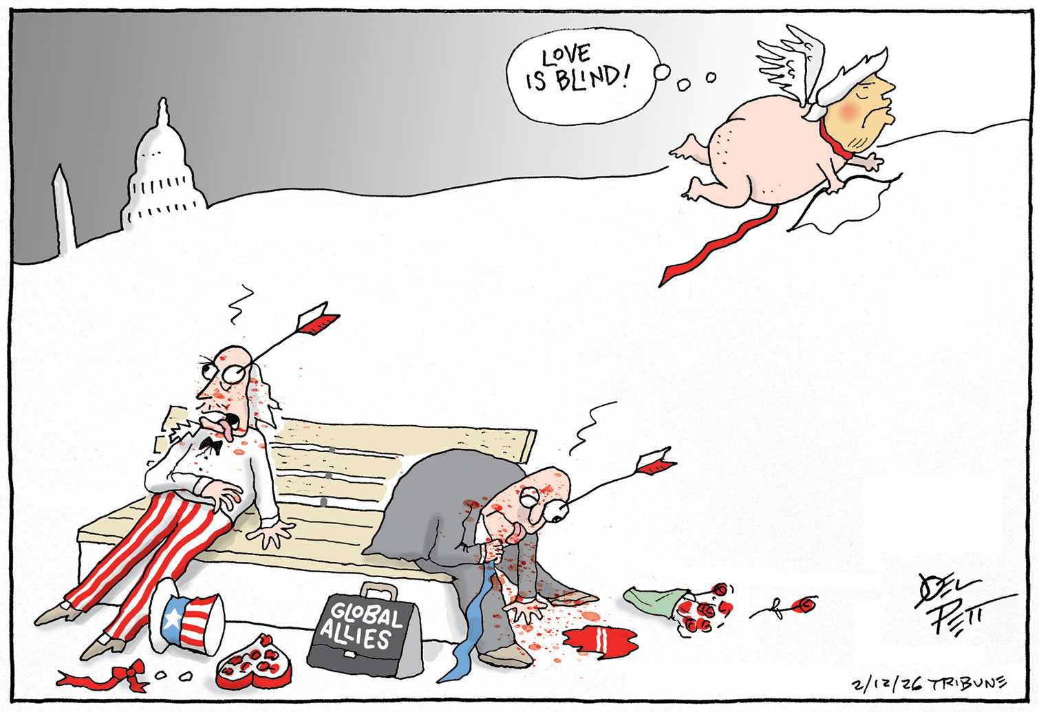 Opinion: The latest political cartoons