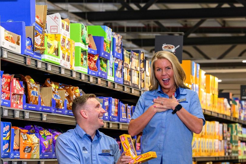 Aldi couple celebrate ‘aisle do’ with ten years of marriage – and it ...
