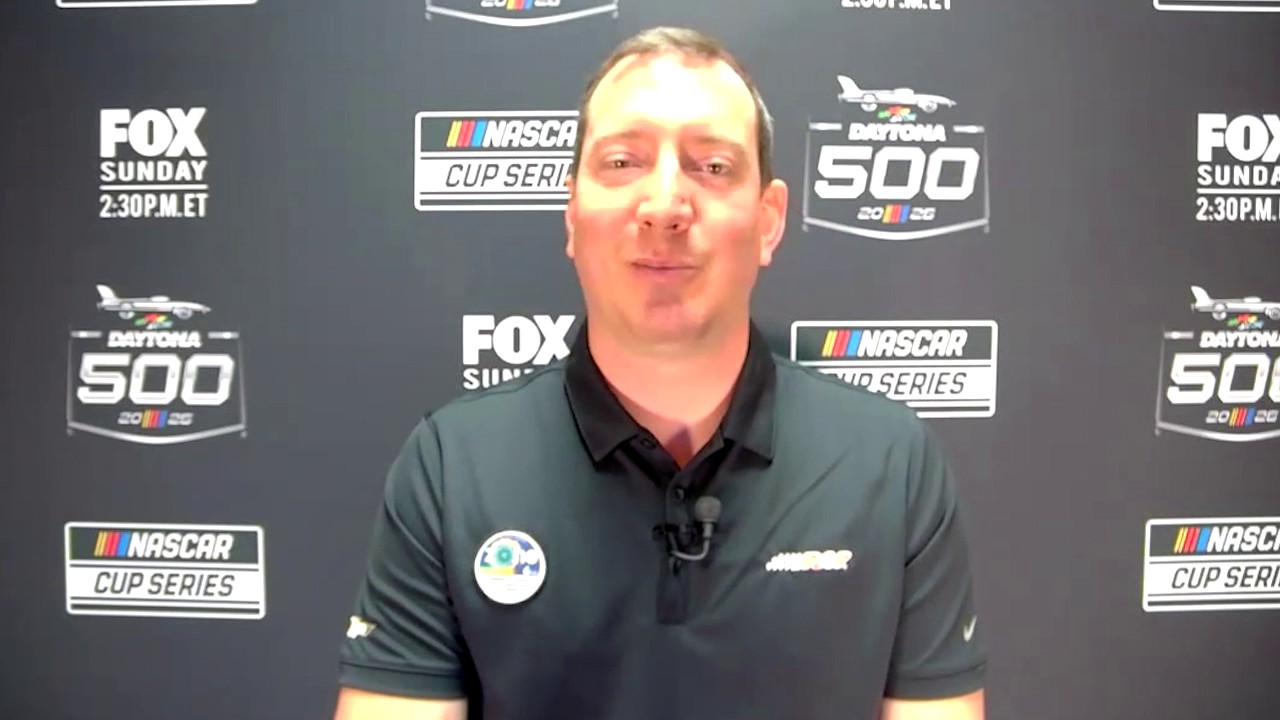 FOX 5's Kelly Price interviews Kyle Busch
