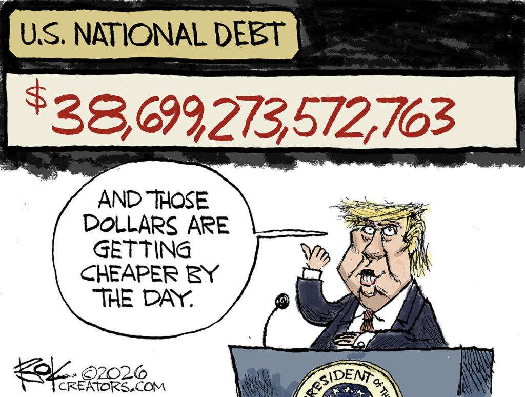 The latest syndicated political cartoons (2/13)