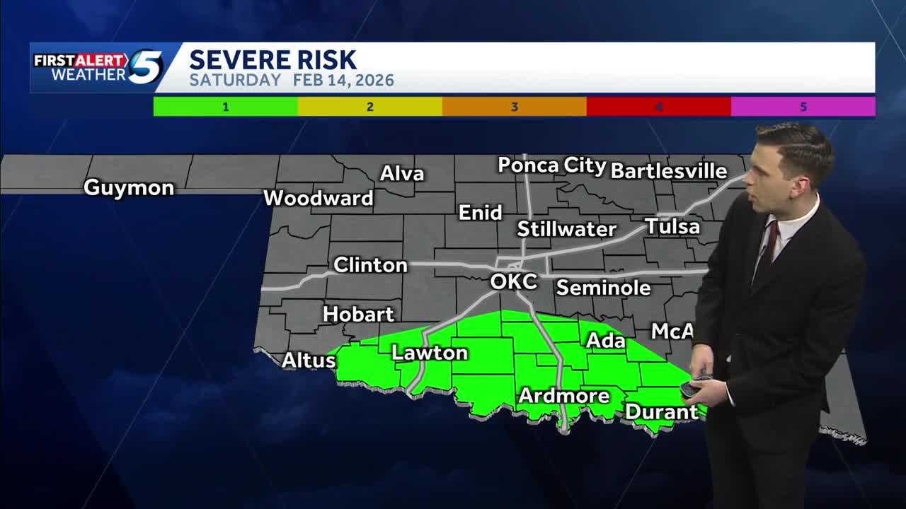 Timeline: Strong storms could bring severe weather to Oklahoma starting ...