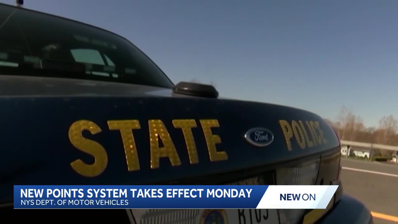 Watch your speed: Changes coming to DMV points system in New York