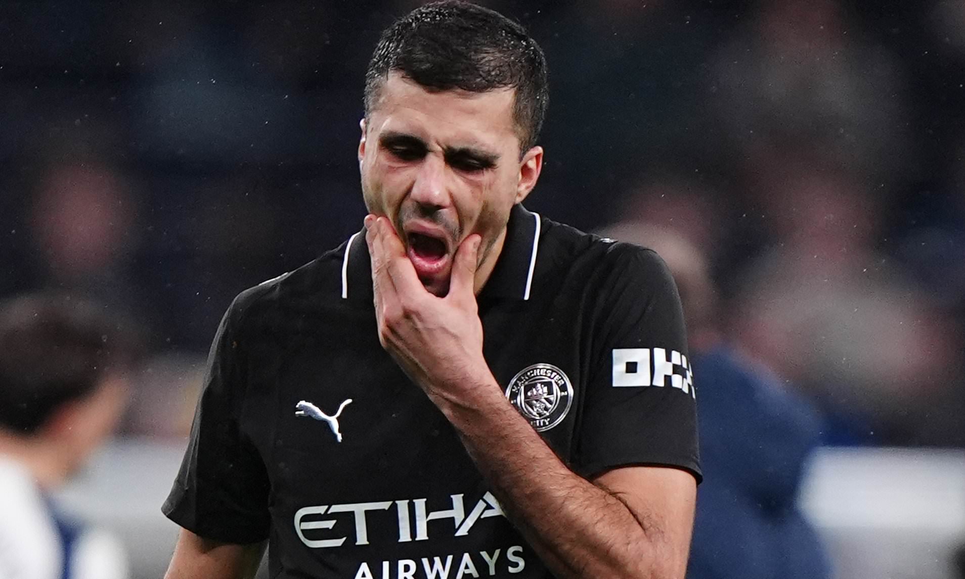 Rodri facing ban in huge blow to Man City's title chances after star ...