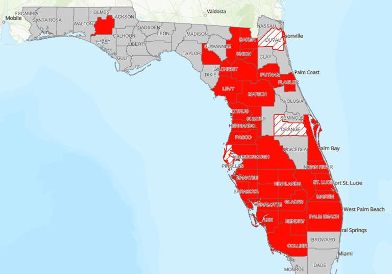 Florida wildfires burn 18,000+ acres. Where there are burn bans