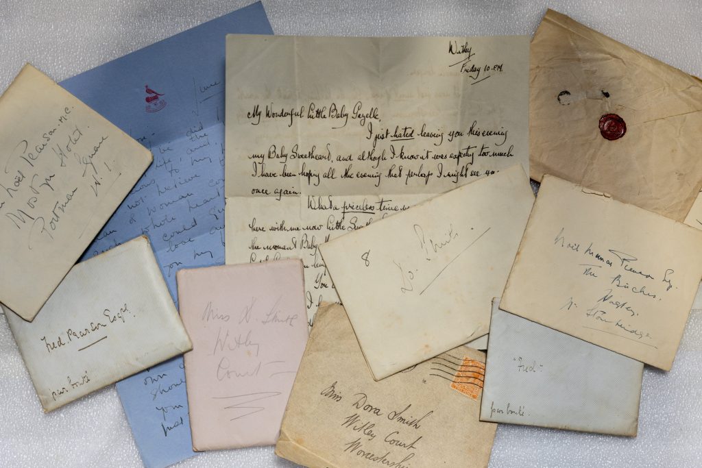 Lost letters found in shoebox reveal 100-year-old love affair