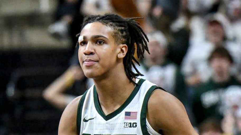 Spartans regain spark, depend on 3 players against Wisconsin