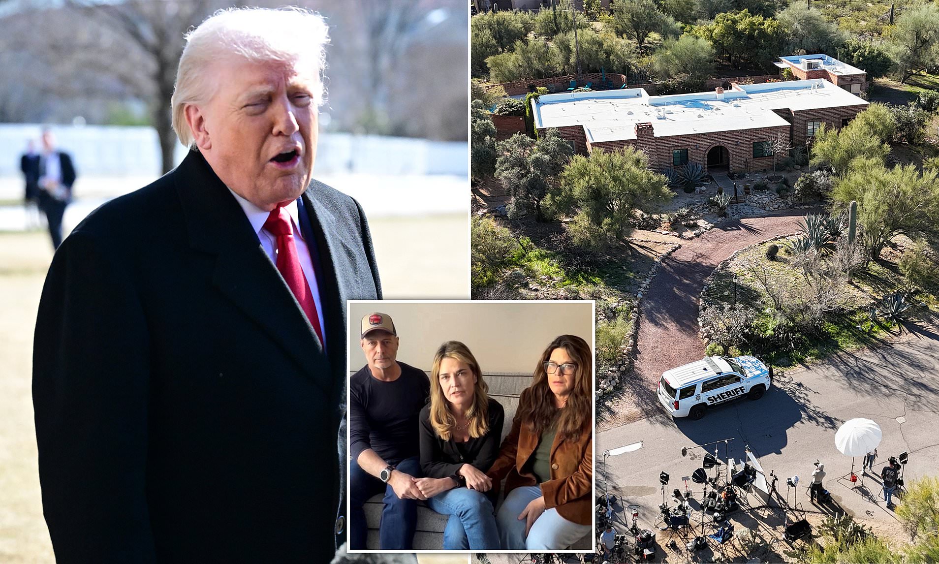 Turf war erupts in Nancy Guthrie search as Trump reveals FBI left on ...