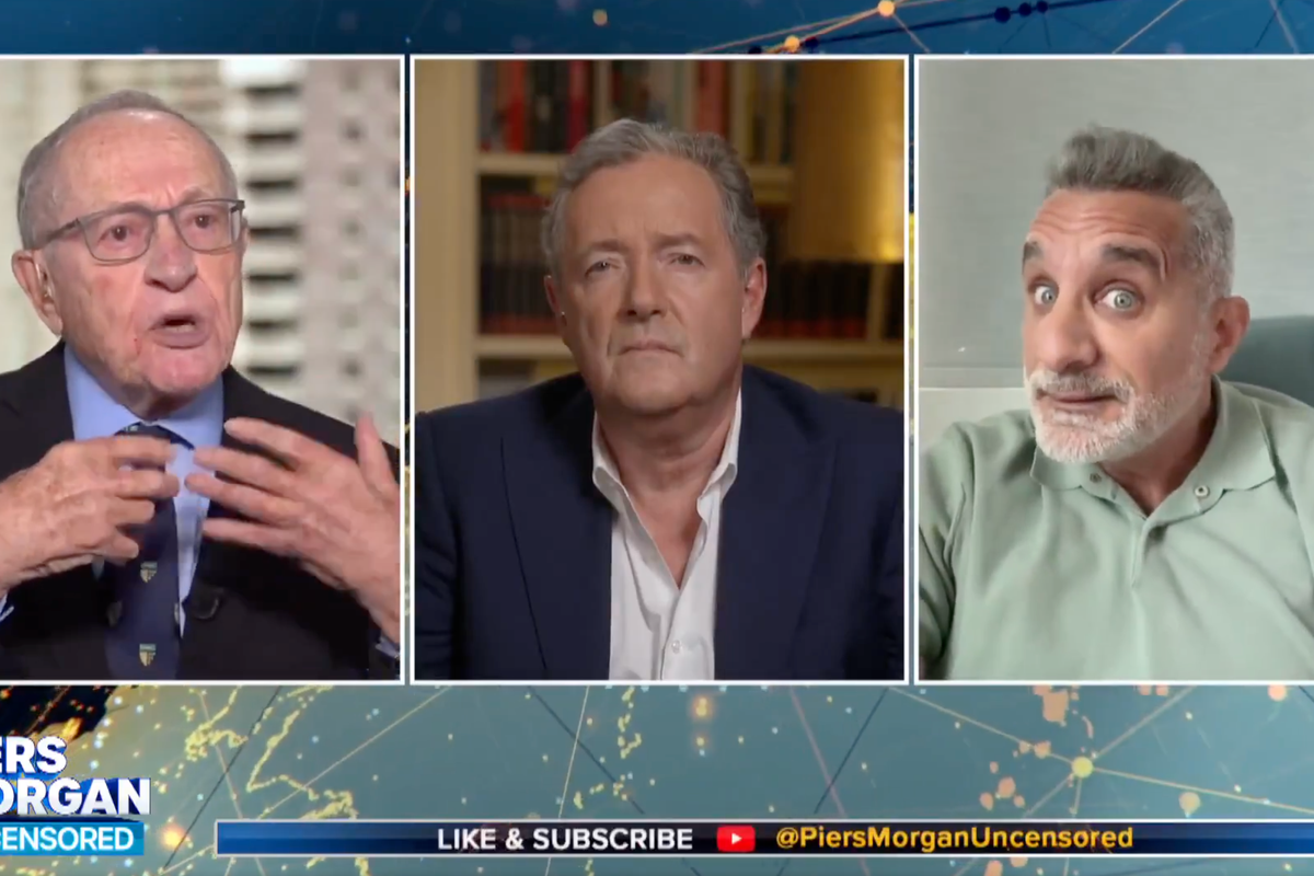 Alan Dershowitz threatens to sue fellow guest on Piers Morgan’s show
