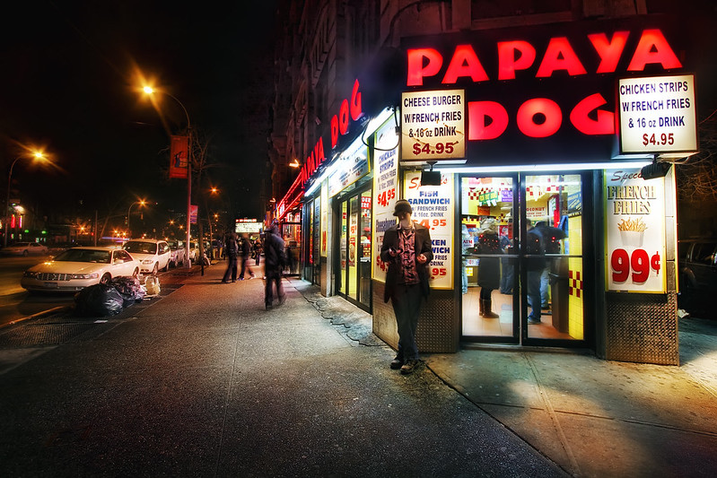 17 hot dog carts around the US with a signature style