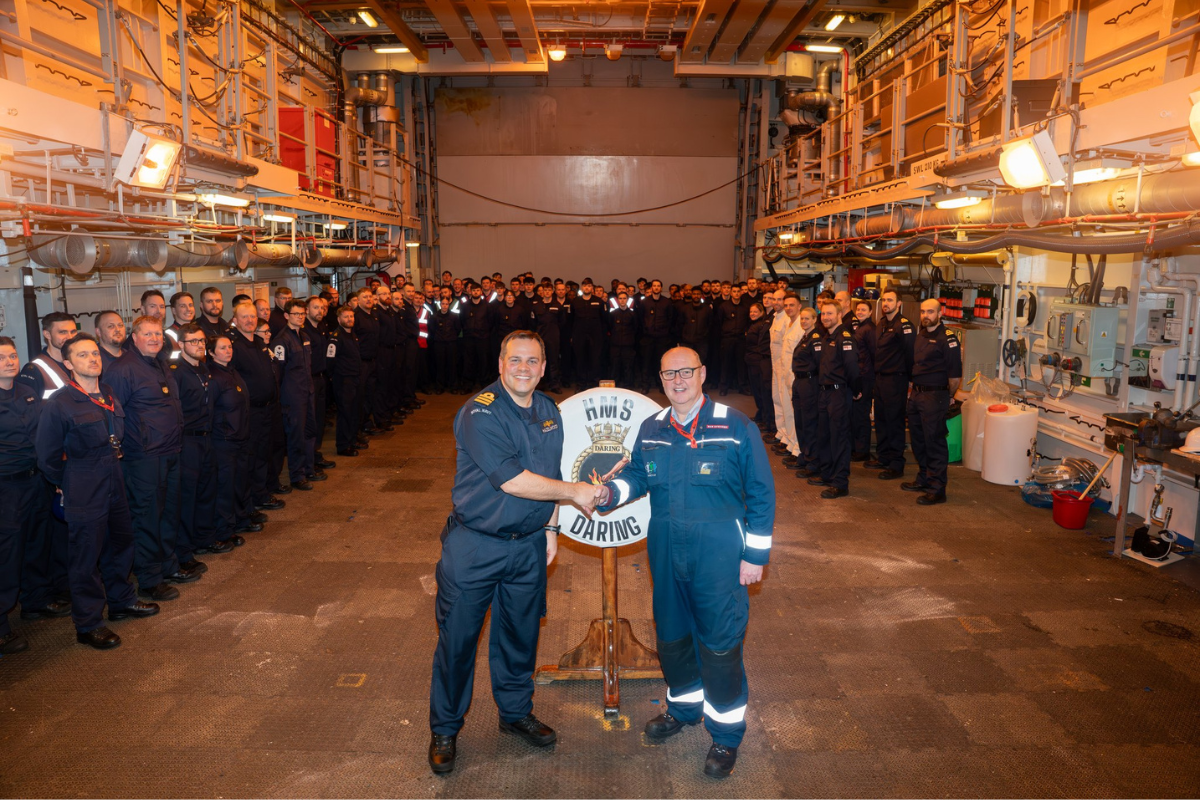 'New chapter' for HMS Daring as Royal Navy destroyer that spent over ...