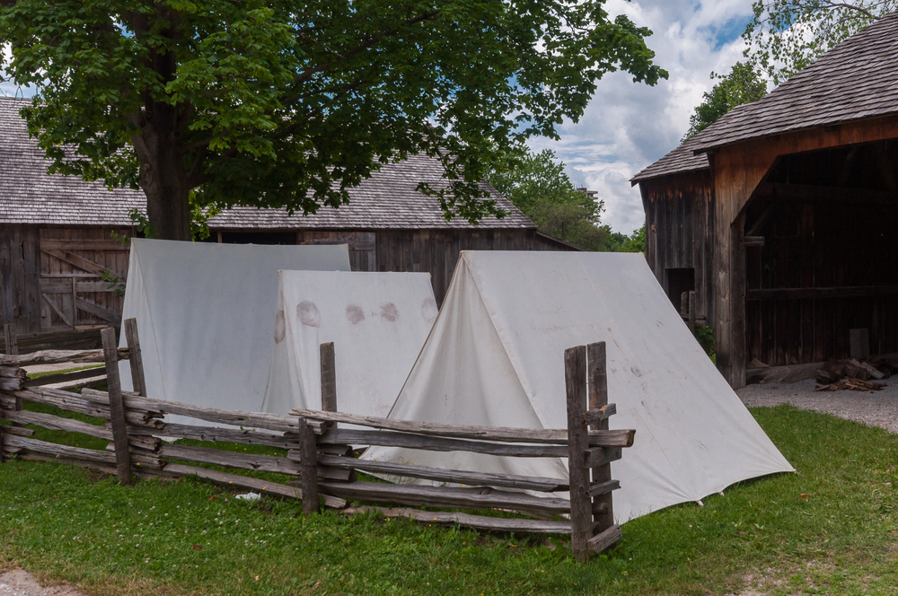 Living pioneer villages in the United States