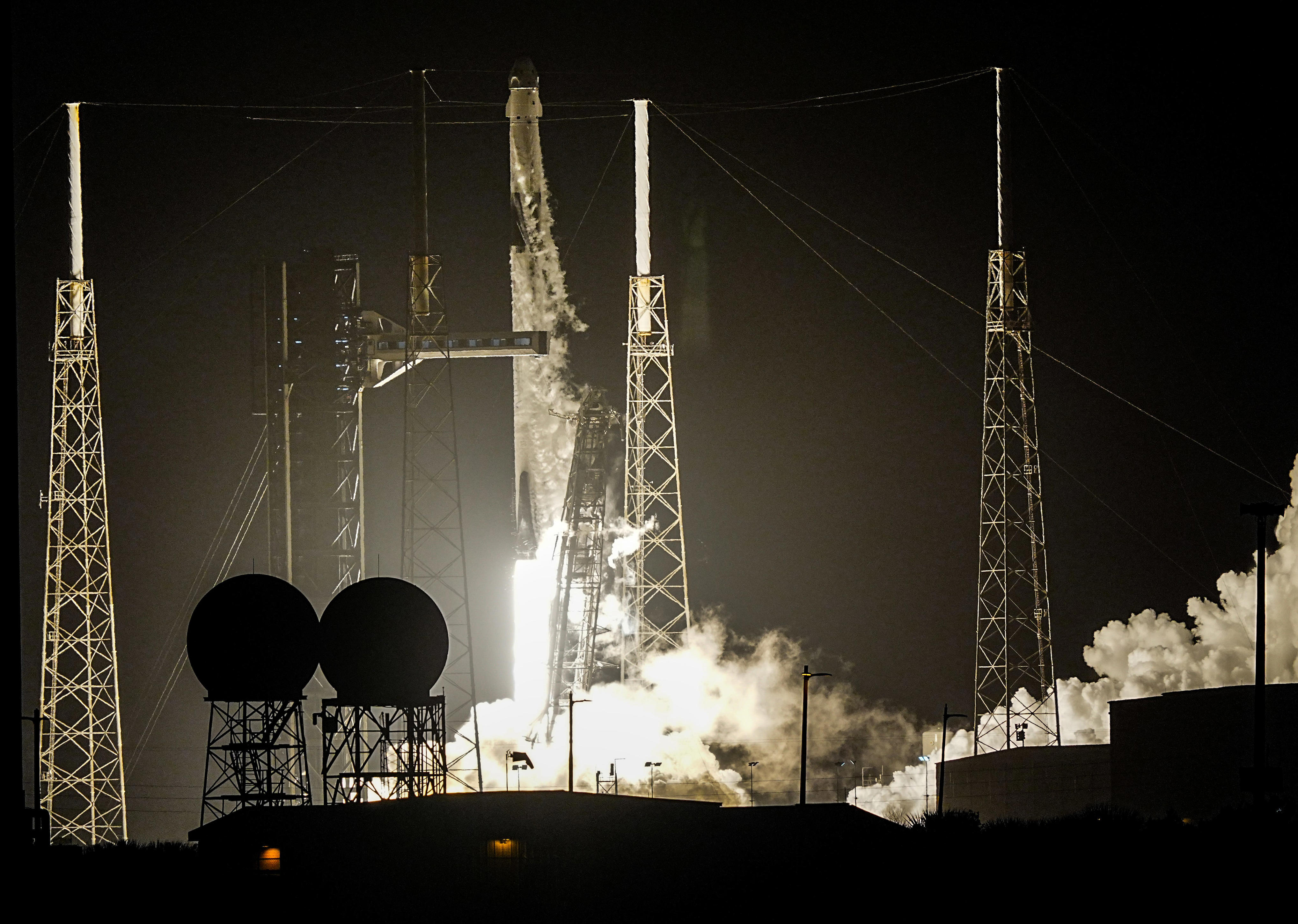 NASA's SpaceX Crew-12 soars into space after Friday predawn launch to ISS