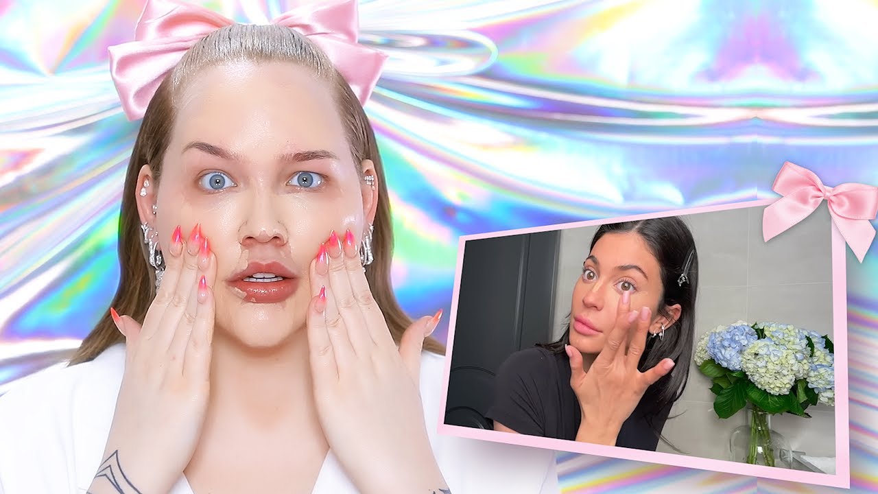 I tried Kylie Jenner's Vogue makeup routine!