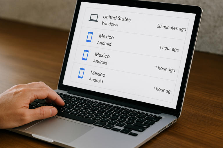 Cómo revisar los accesos recientes y la actividad de tu cuenta de Google