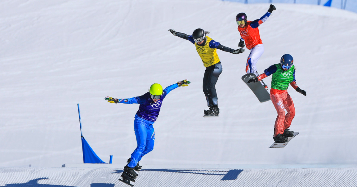 Les Bleues se ratent en snowboardcross