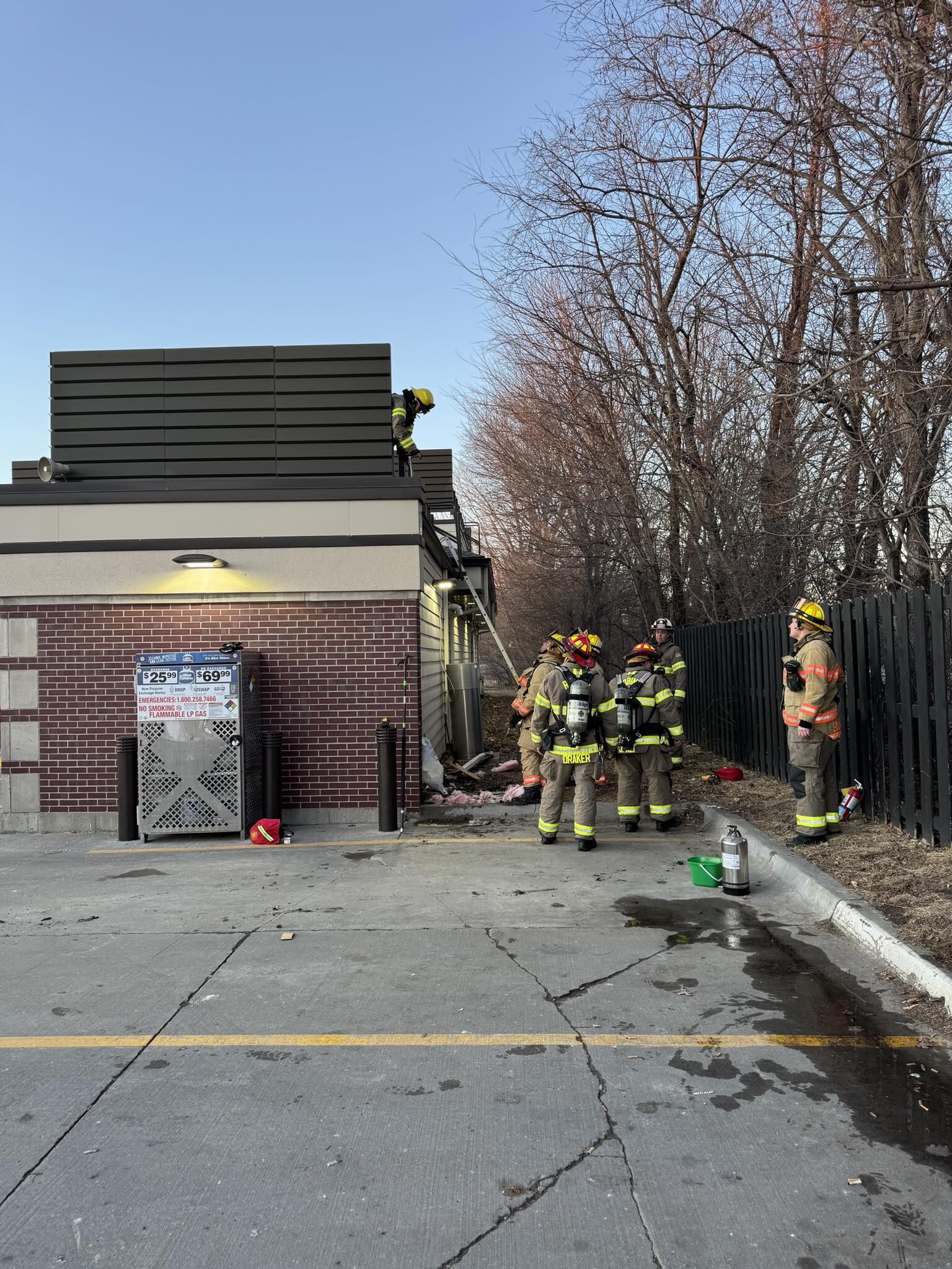 Discarded cigarette causes fire at Linn County Casey’s