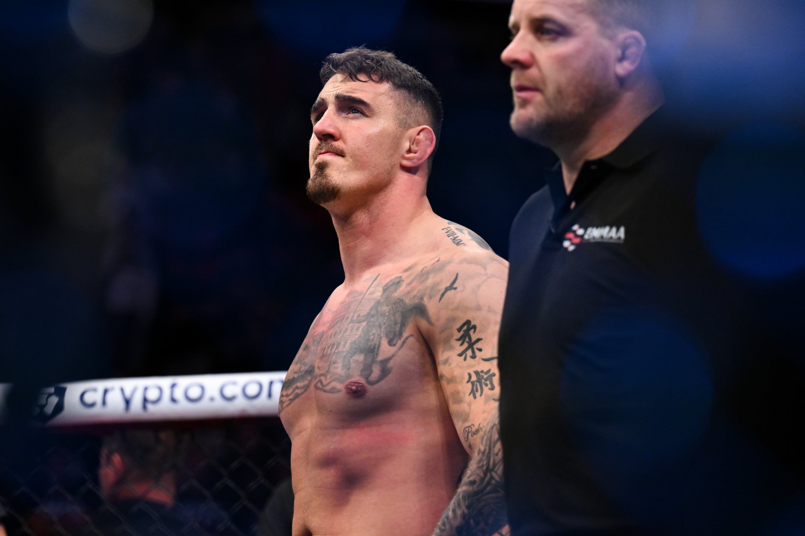 New updates emerge on sad condition of Tom Aspinall’s vision, unsure ...