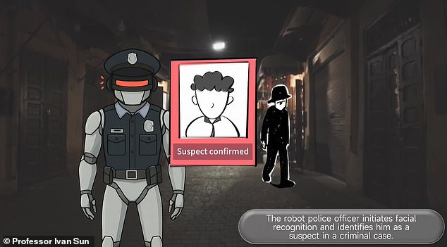 Real-life Robocop! Robot police officers will patrol the streets by ...