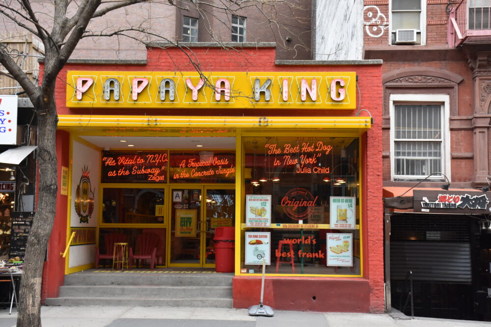 17 hot dog carts around the US with a signature style