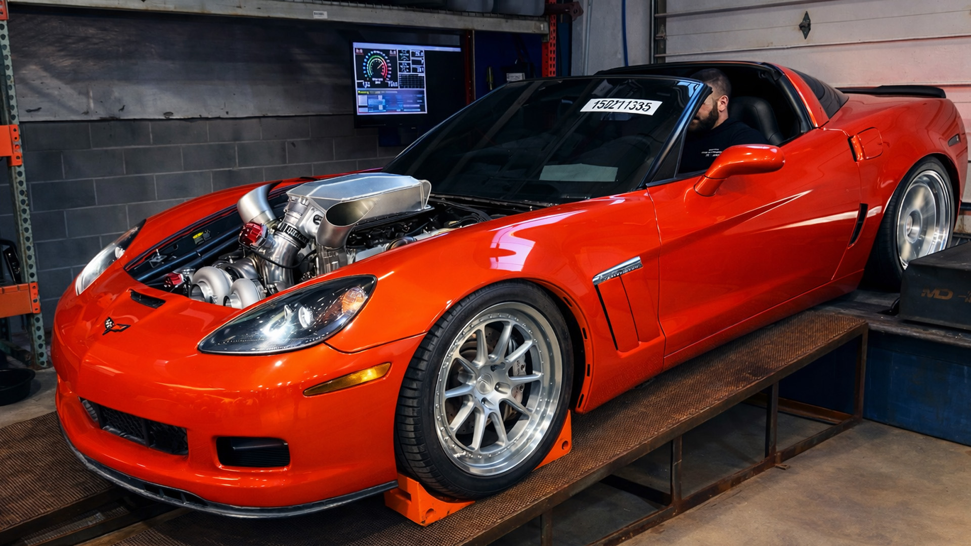 Can this totaled Corvette handle big boost?