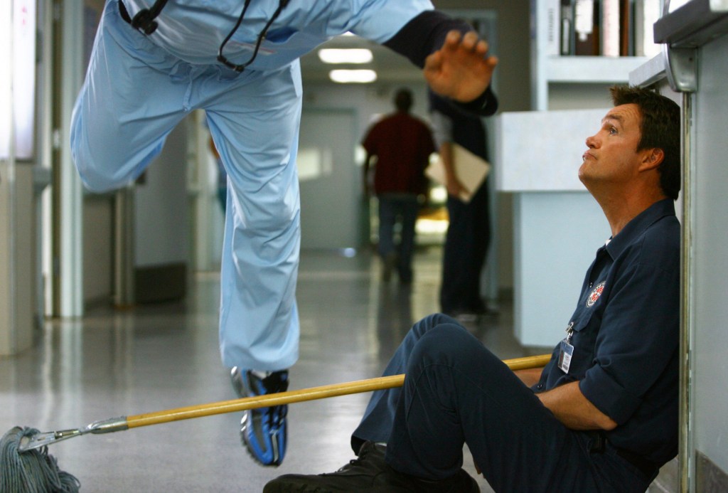 Scrubs fans fume over janitor 'missing' from reboot – but some think ...