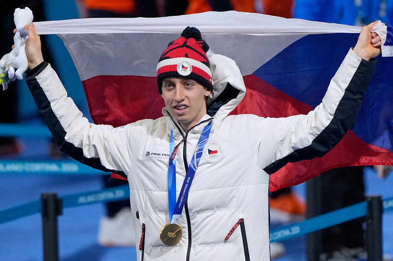 Rychlobruslař Jílek získal na desítce vytoužené olympijské zlato